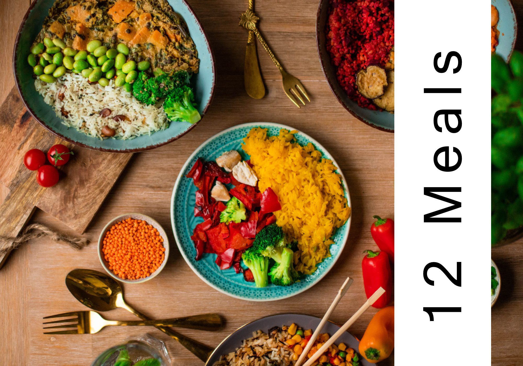 12er Meal-Box - individually combinable Meal Prep Boxes - prepmymeal